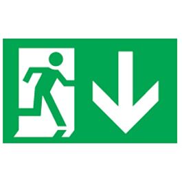 PICTOGRAMME "FLECHE BAS" POUR BLOC SECOURS SMART PSSD